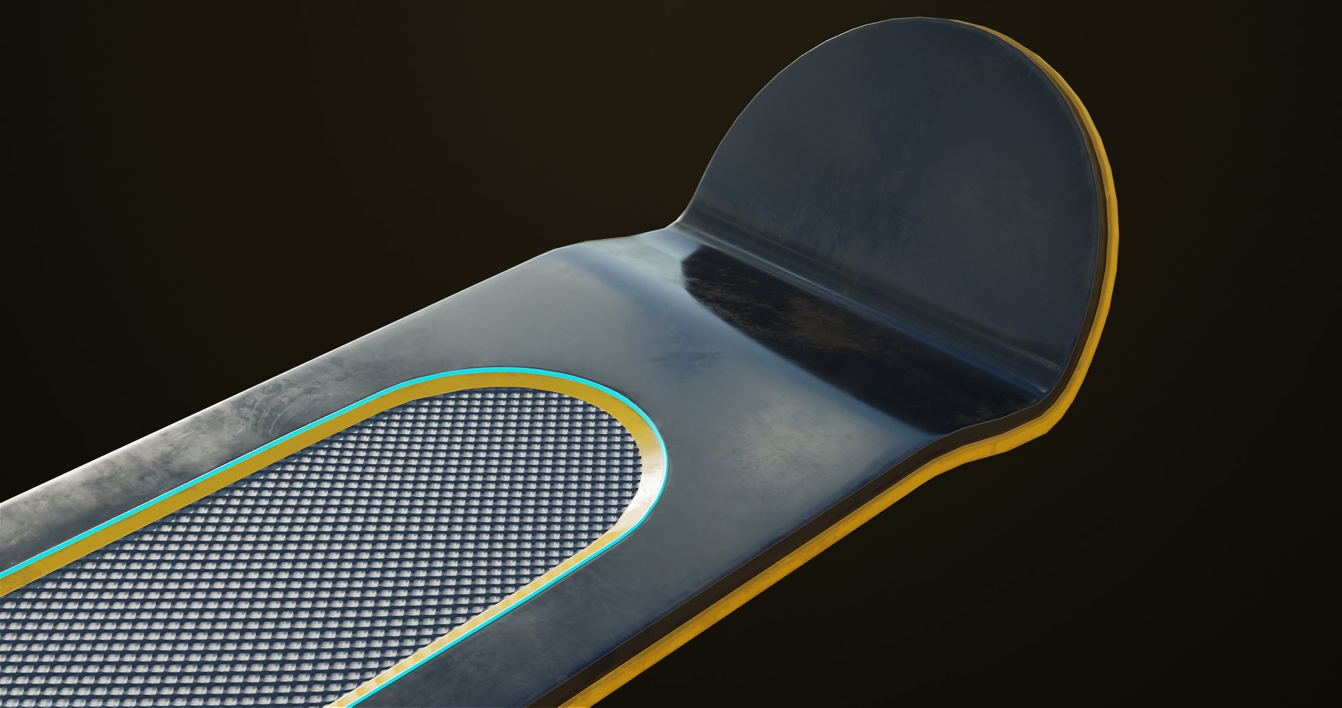 3D Sic-Fi Hoverboard 5 All PBR Unity UE Textures Included - TurboSquid ...
