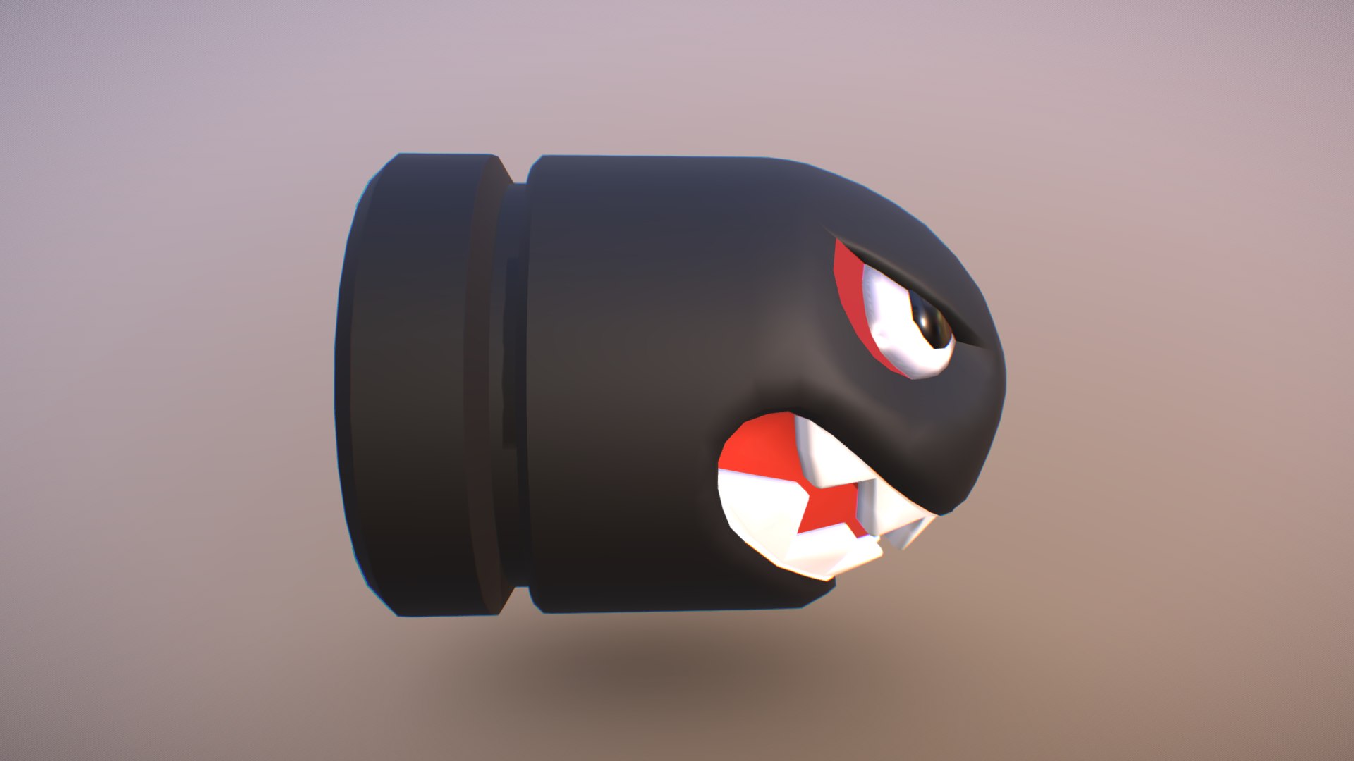 Banzai Bill - New Super Mario Bros U 3D Model - TurboSquid 2213719