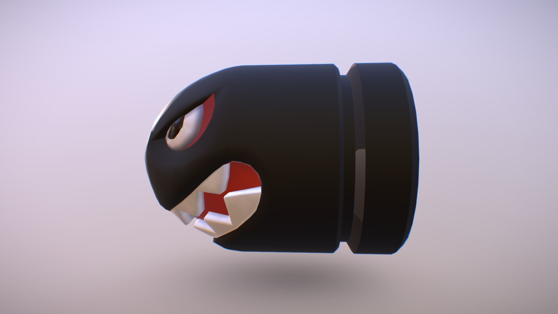 Banzai Bill - New Super Mario Bros U 3D Model - TurboSquid 2213719