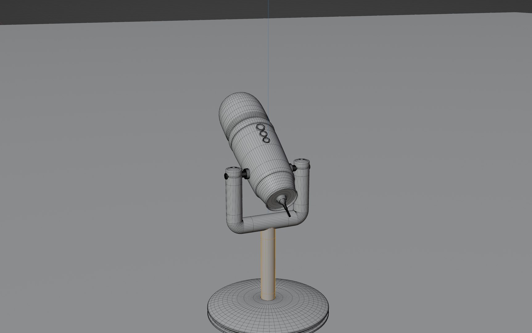 3D Model Podcast Microphone - TurboSquid 2073537