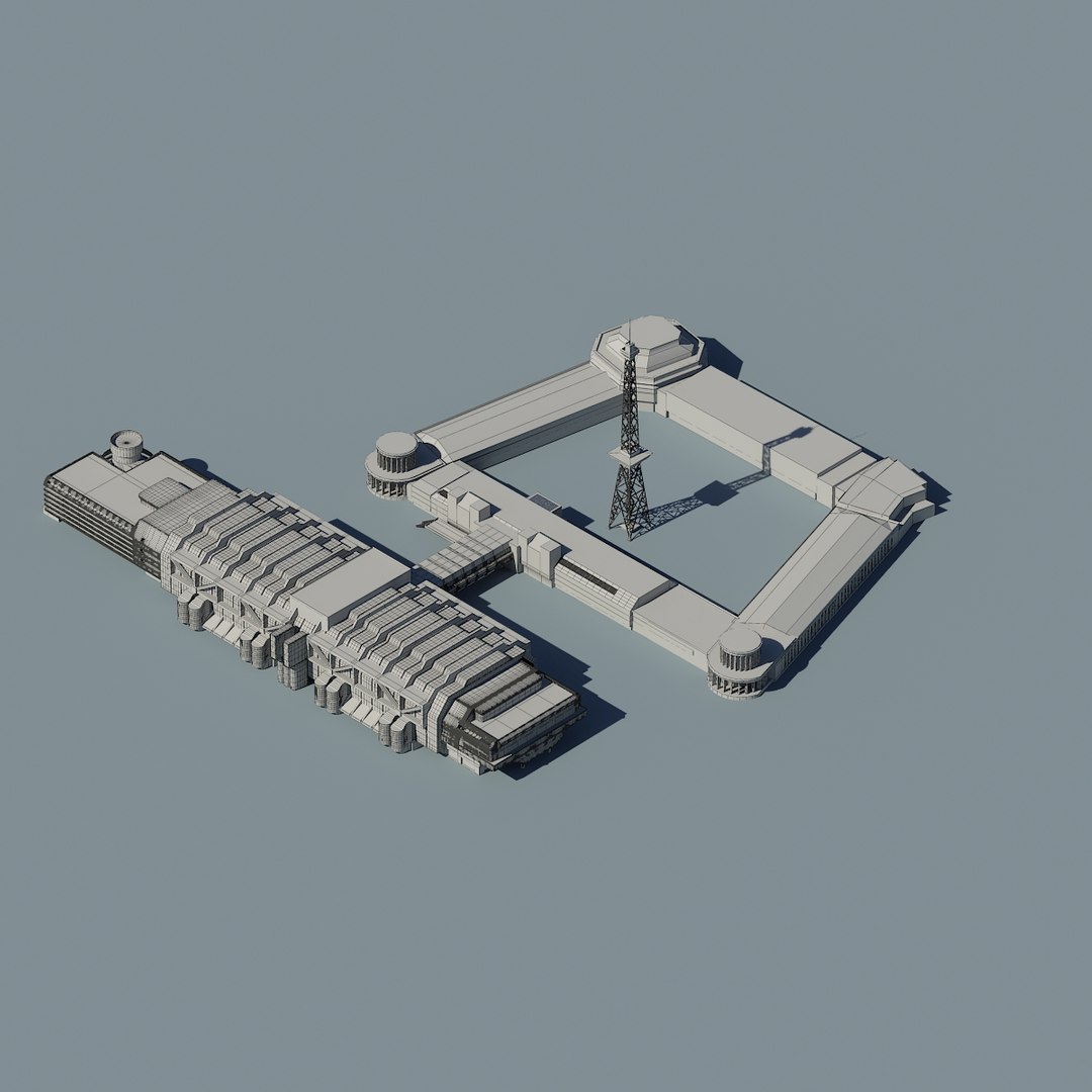 3D Icc Exhibition Radio Tower Model - TurboSquid 1657938