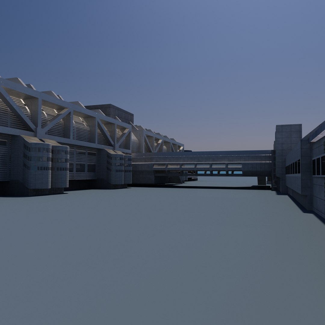 3D Icc Exhibition Radio Tower Model - TurboSquid 1657938