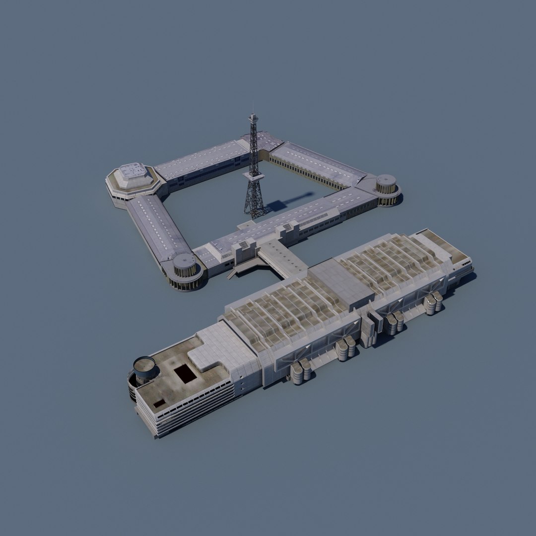 3D Icc Exhibition Radio Tower Model - TurboSquid 1657938