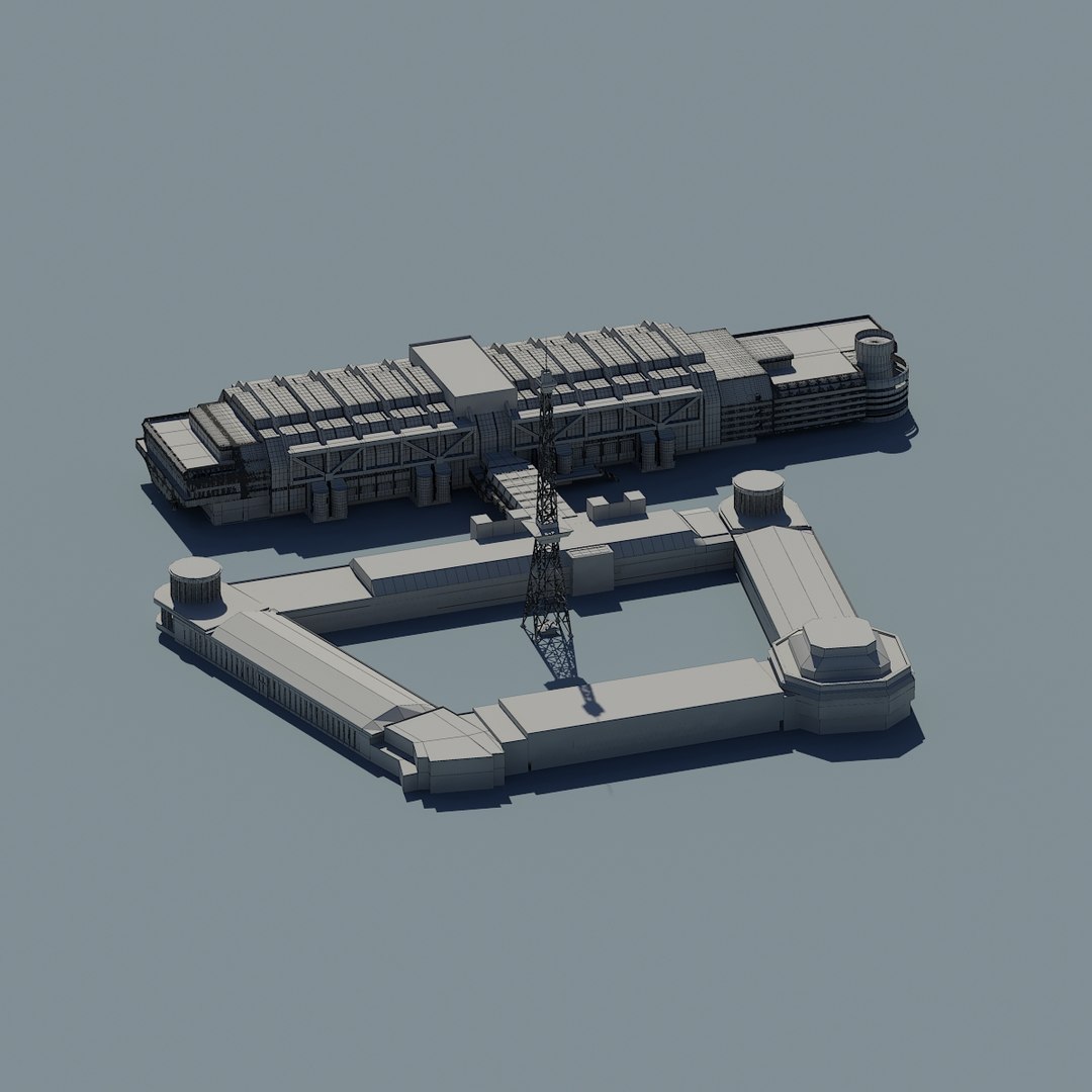 3D Icc Exhibition Radio Tower Model - TurboSquid 1657938