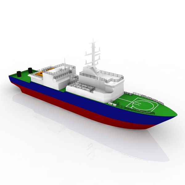 ship modelled dwg