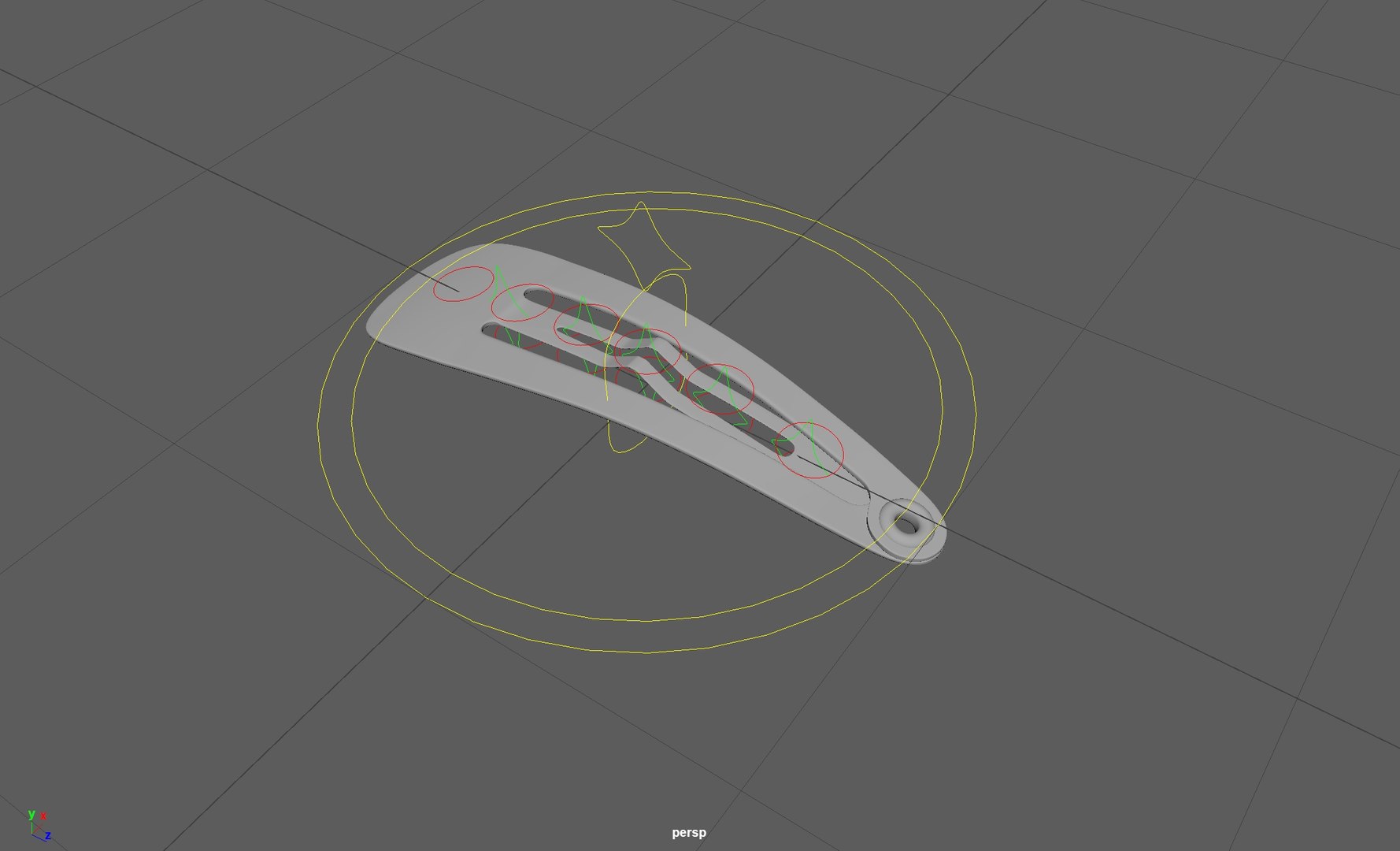 3D snap clips model - TurboSquid 1411610
