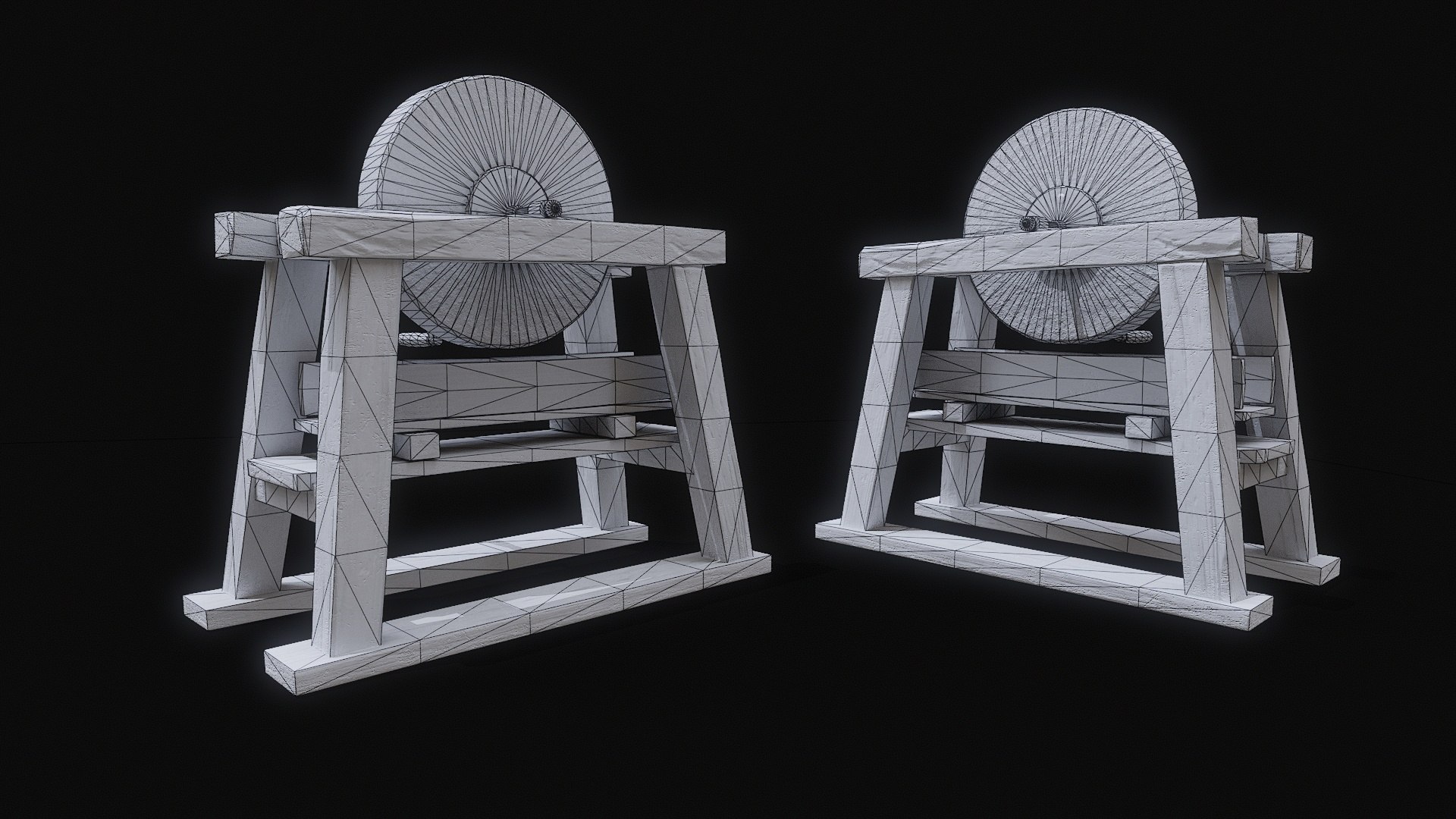 Medieval Grindstone 3D Model - TurboSquid 2344025