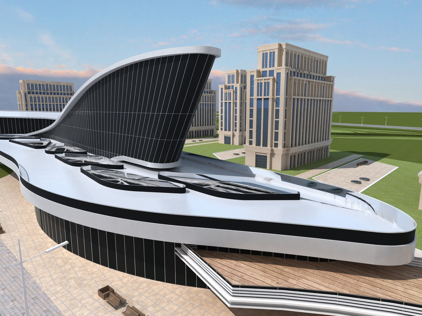3D Museum 4 Model - TurboSquid 2075139