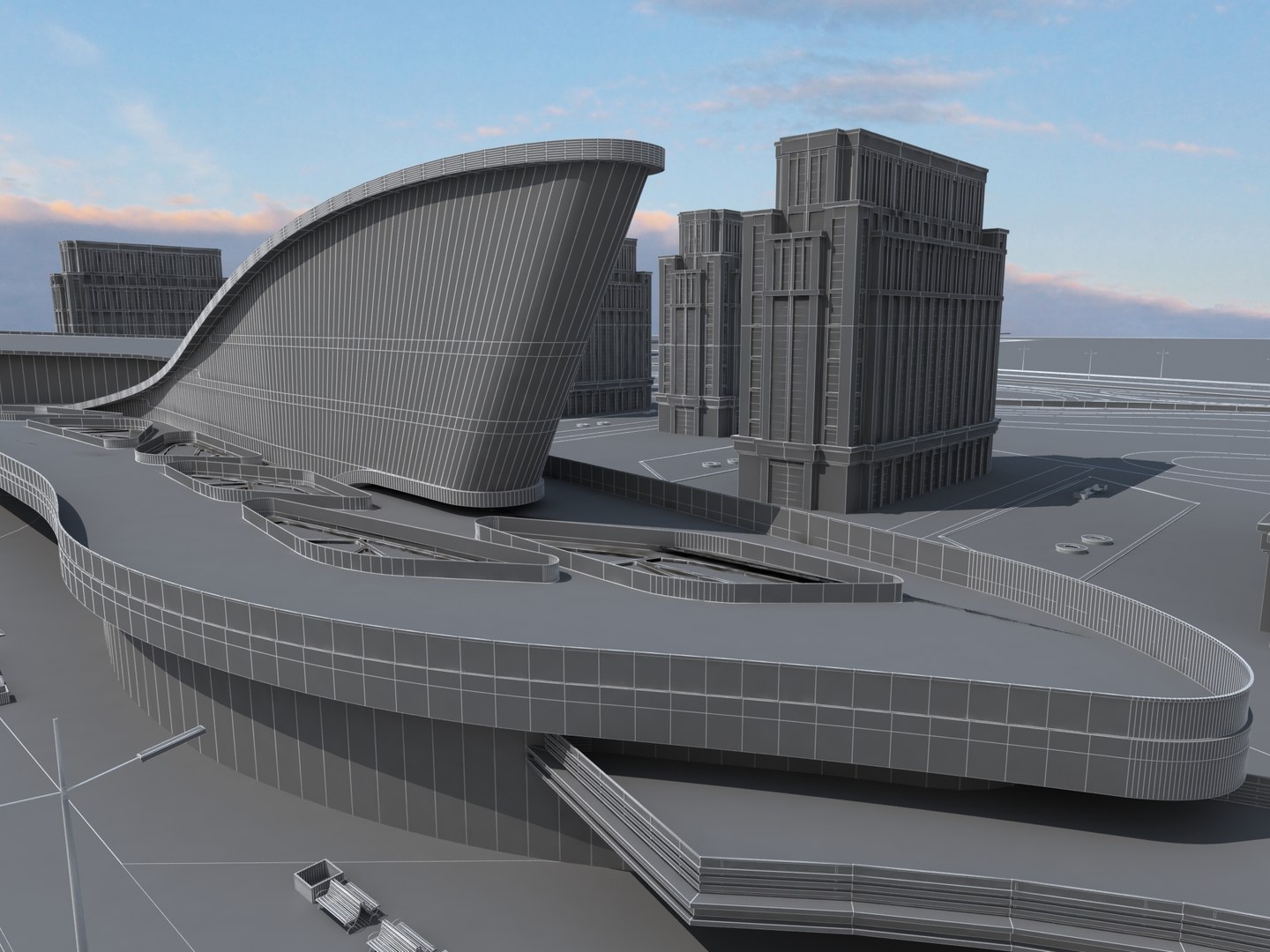 3D Museum 4 Model - TurboSquid 2075139
