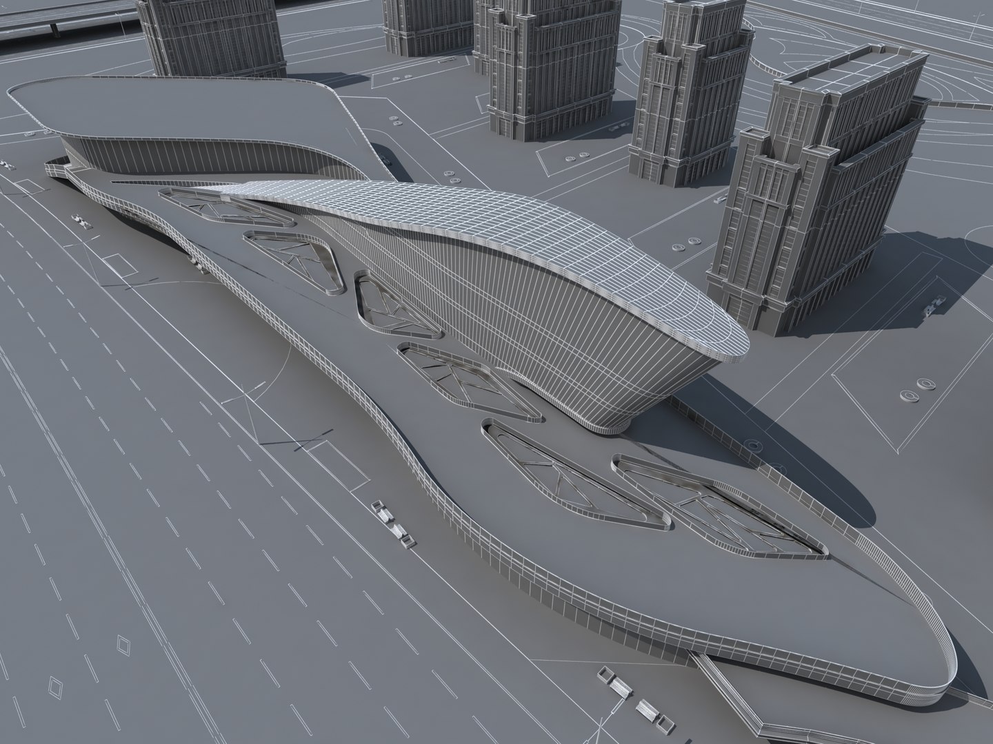 3D Museum 4 Model - TurboSquid 2075139