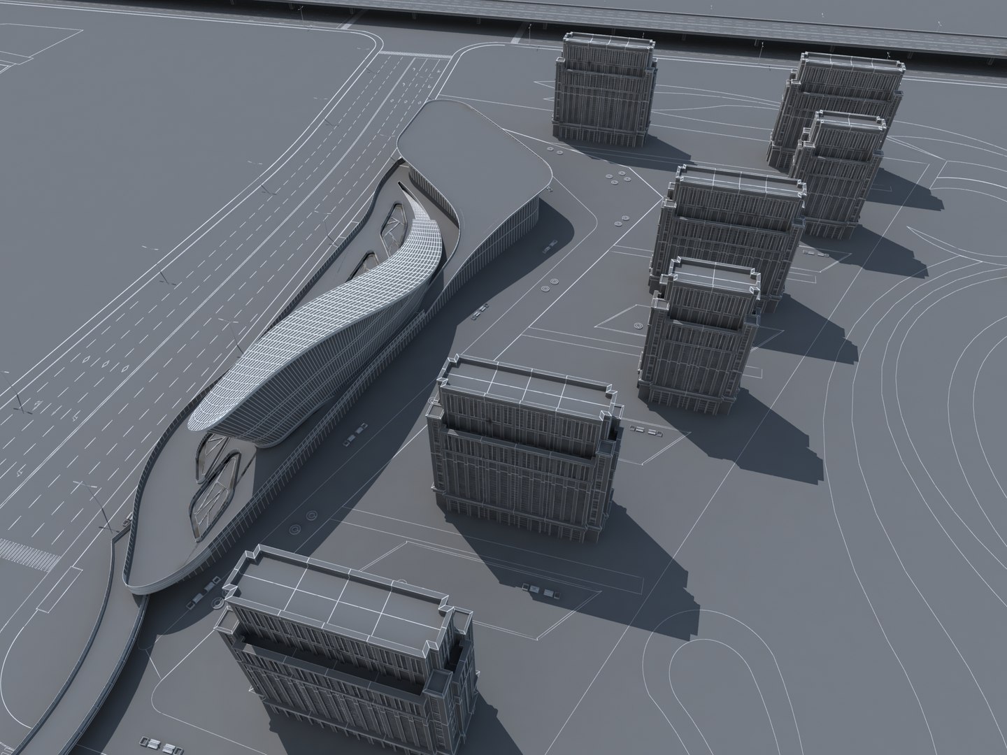 3D Museum 4 Model - TurboSquid 2075139