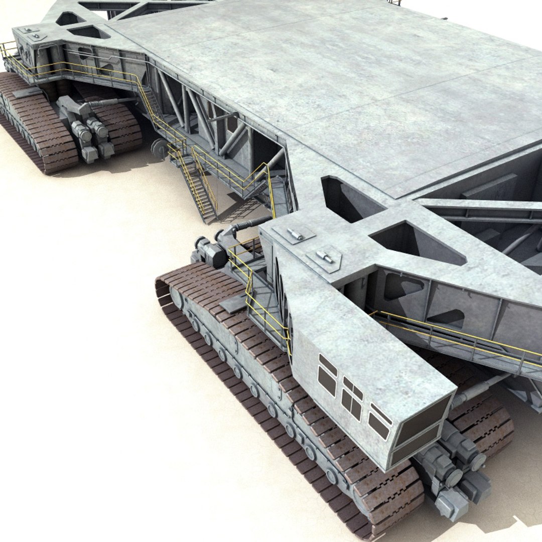 3d 3ds crawler transporter