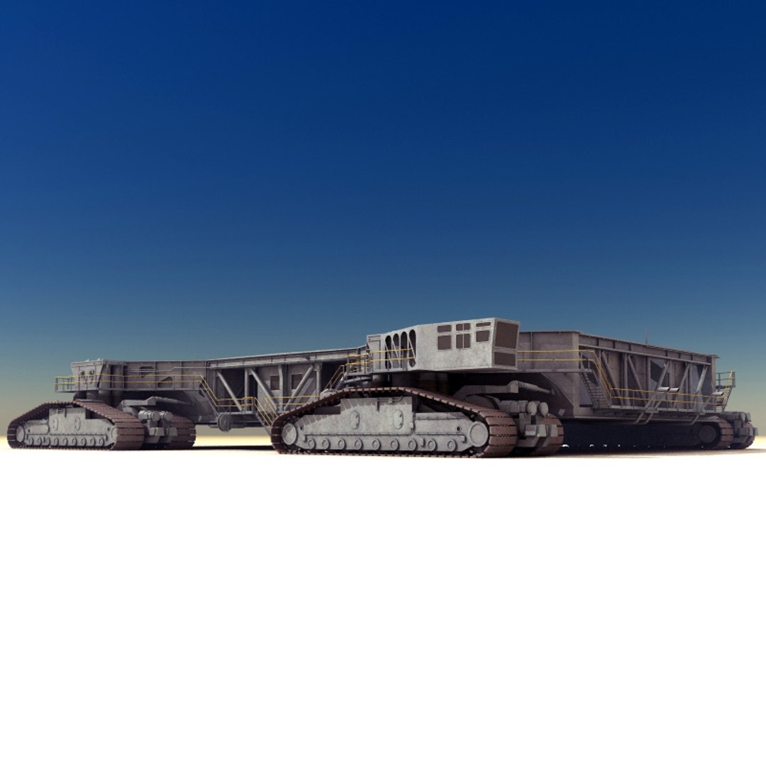 3d 3ds crawler transporter