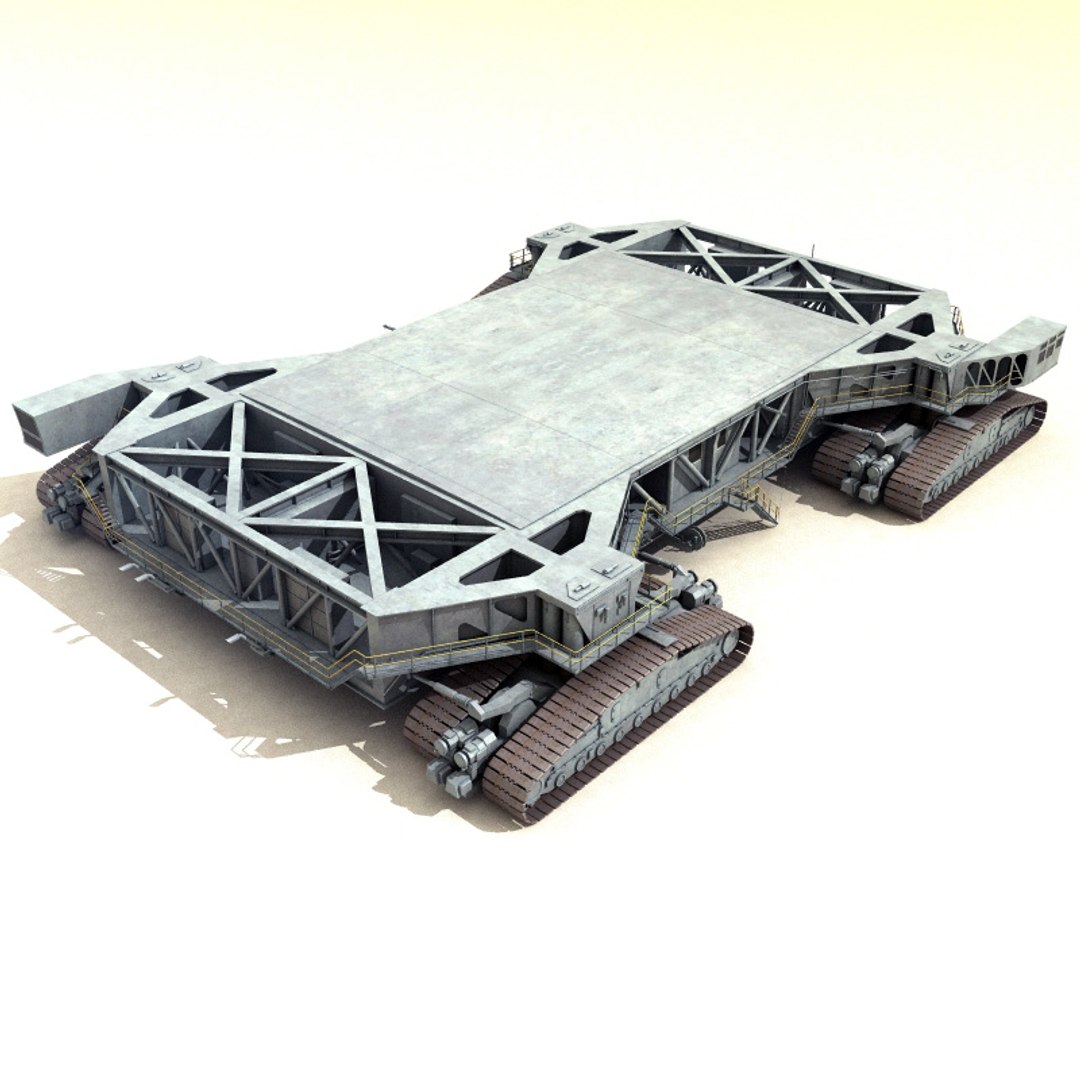 3d 3ds crawler transporter