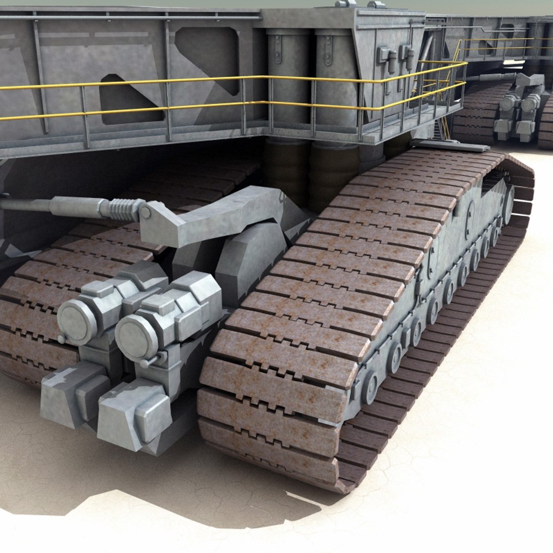 3d 3ds crawler transporter