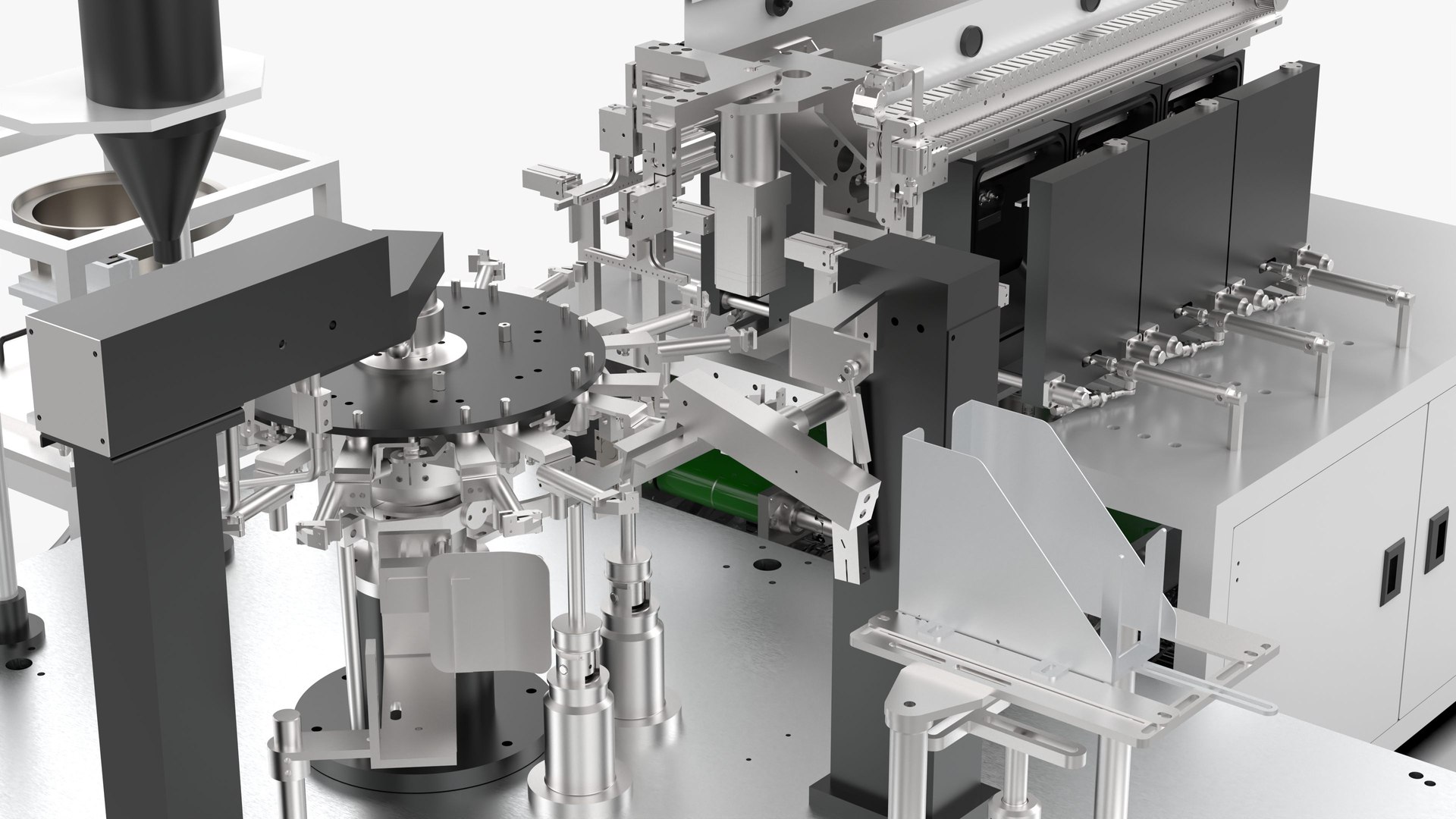 3D Model Automatic Bag Feeding Vacuum Packaging Machine - TurboSquid ...