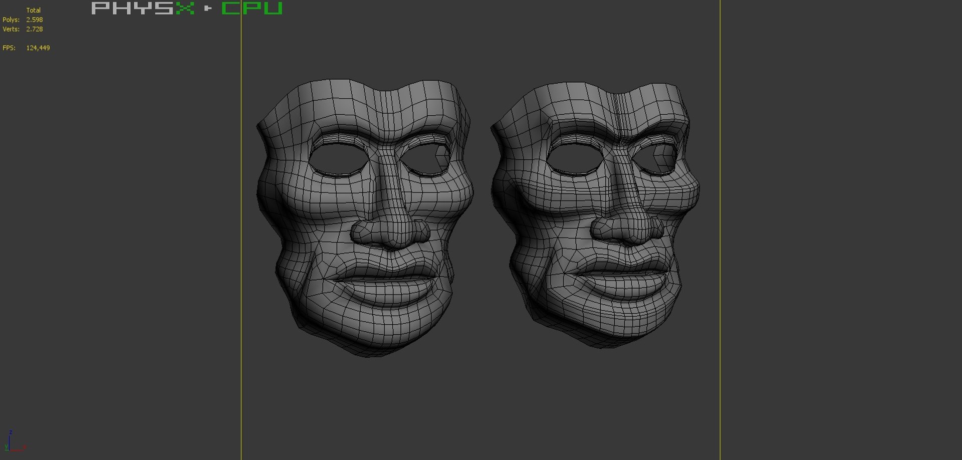face mask 3d max