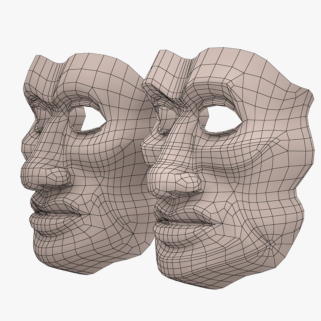 face mask 3d max