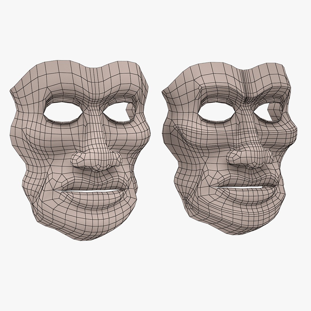 face mask 3d max