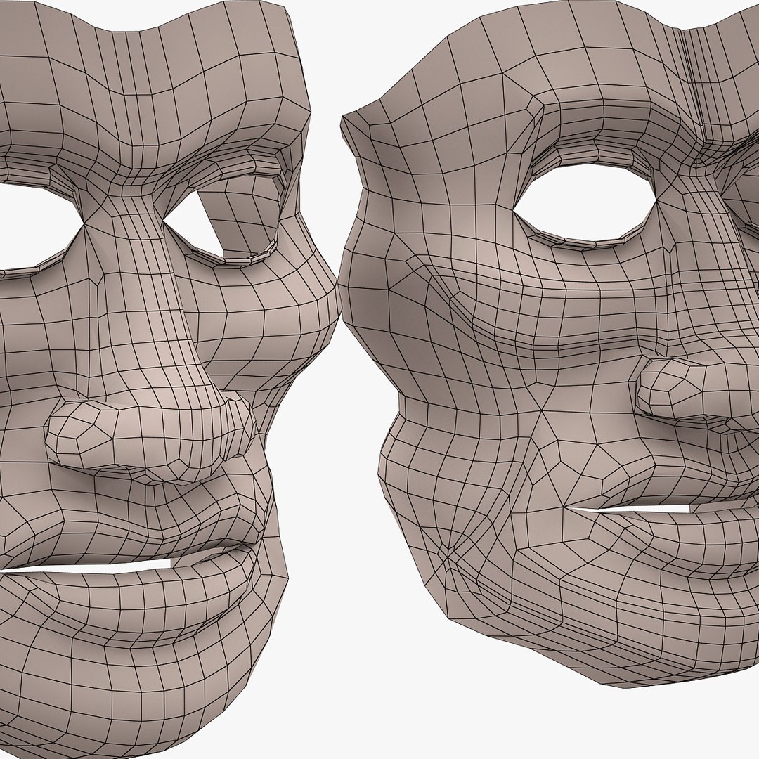 face mask 3d max