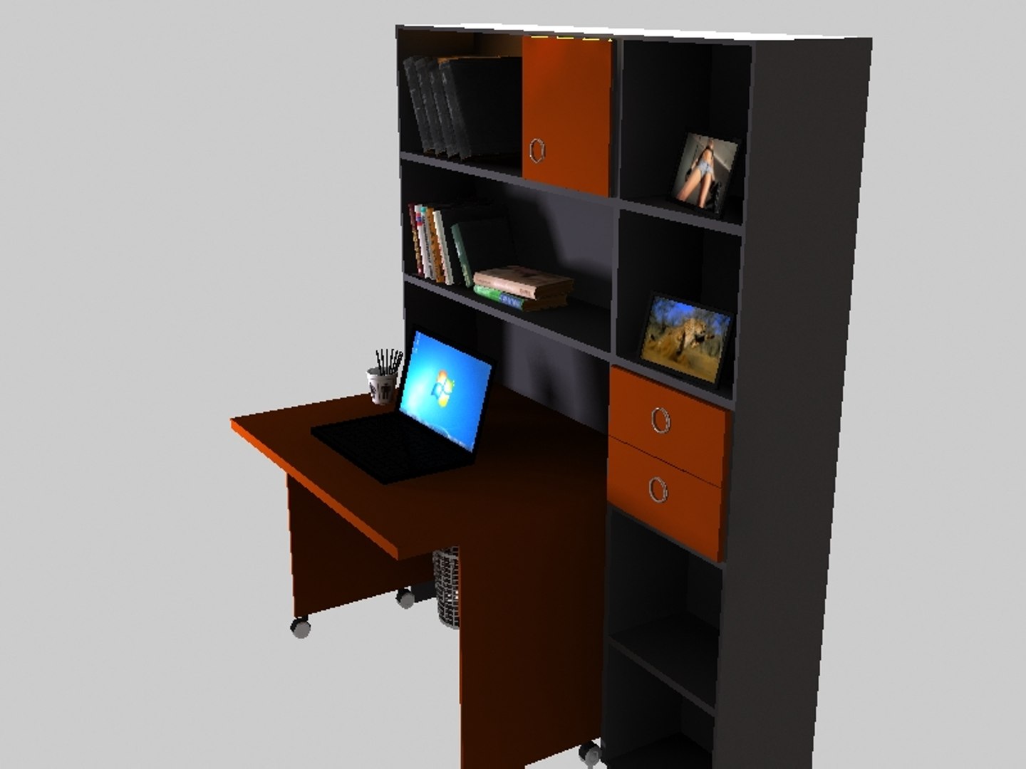 Computer Table 3d Max