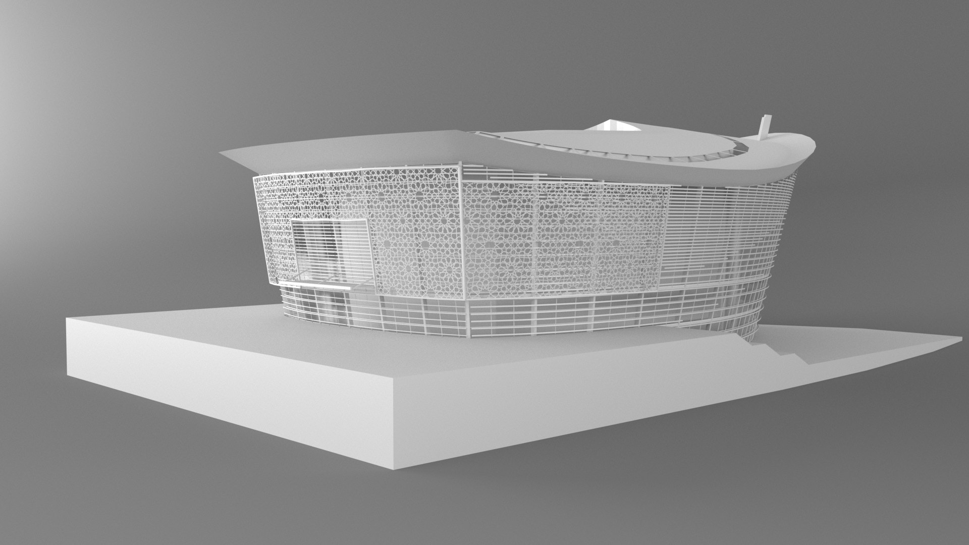 3D Opera House Building Model - TurboSquid 1618684