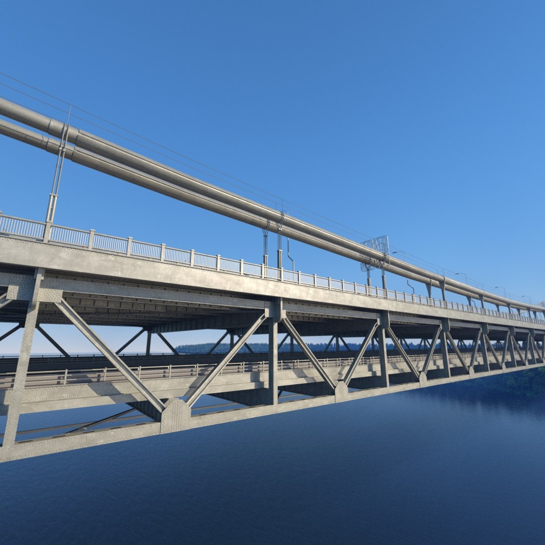 3D george washington bridge model - TurboSquid 1363460