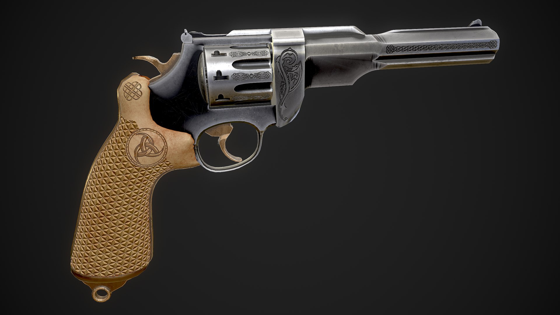 Revolver 3D - TurboSquid 1935556