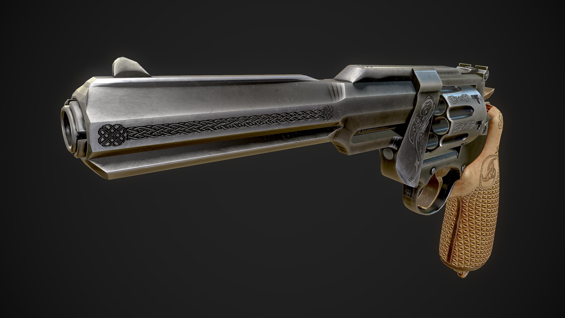Revolver 3D - TurboSquid 1935556