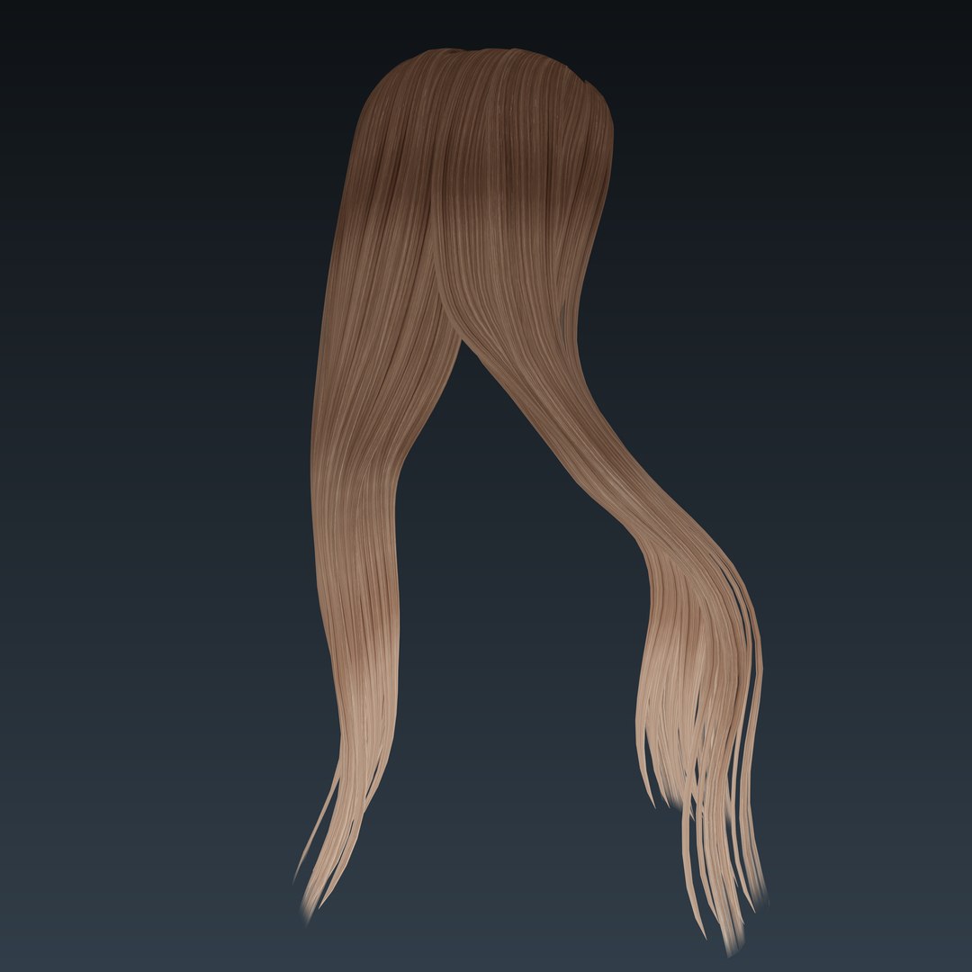 3D Model Hairstyle Secondlife - TurboSquid 1650334
