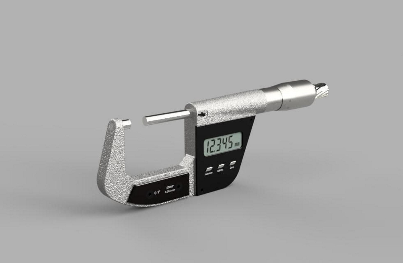 3D Digital Micrometer - TurboSquid 1497209