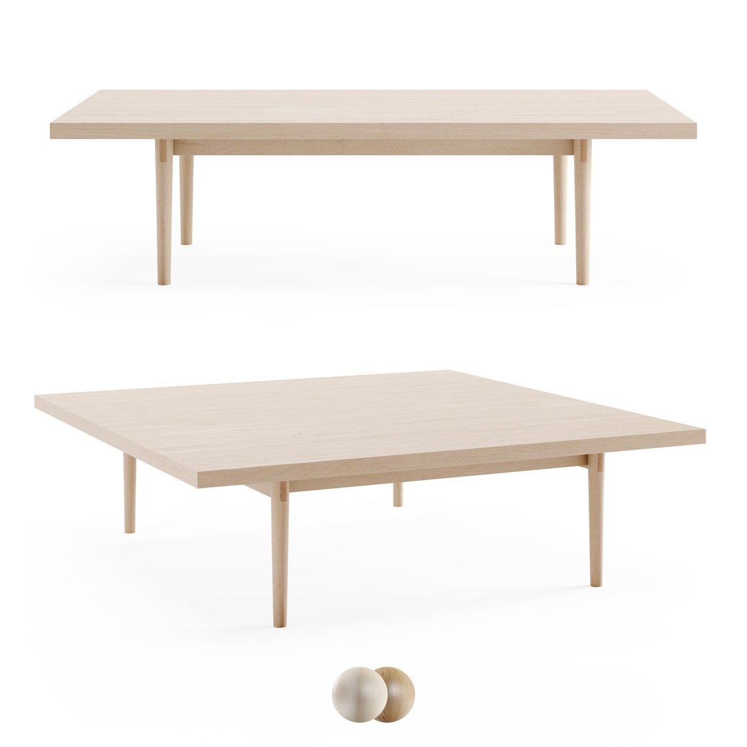 3D Bolia Coffee Table Berlin - TurboSquid 2048068