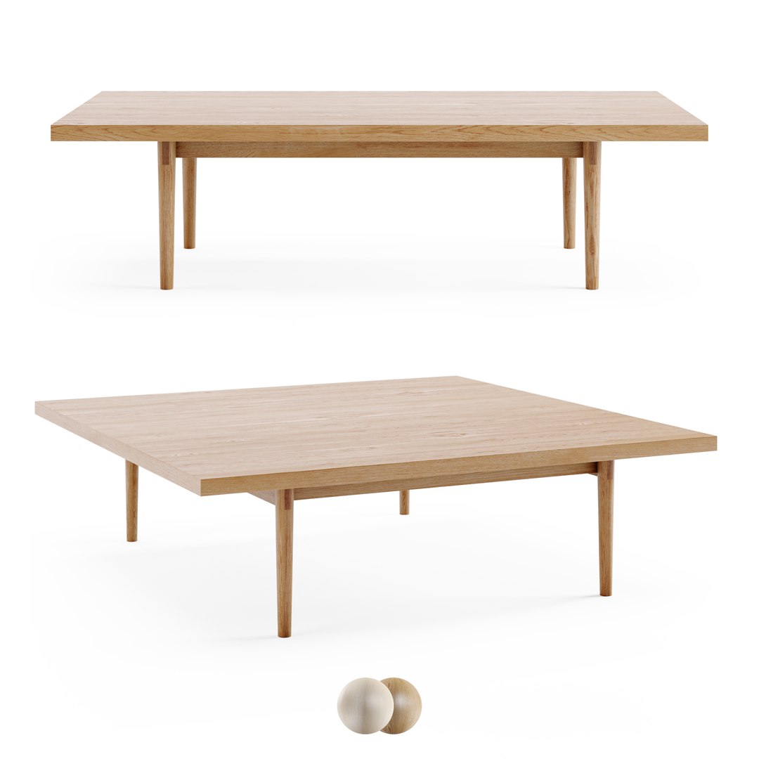 3D Bolia Coffee Table Berlin - TurboSquid 2048068