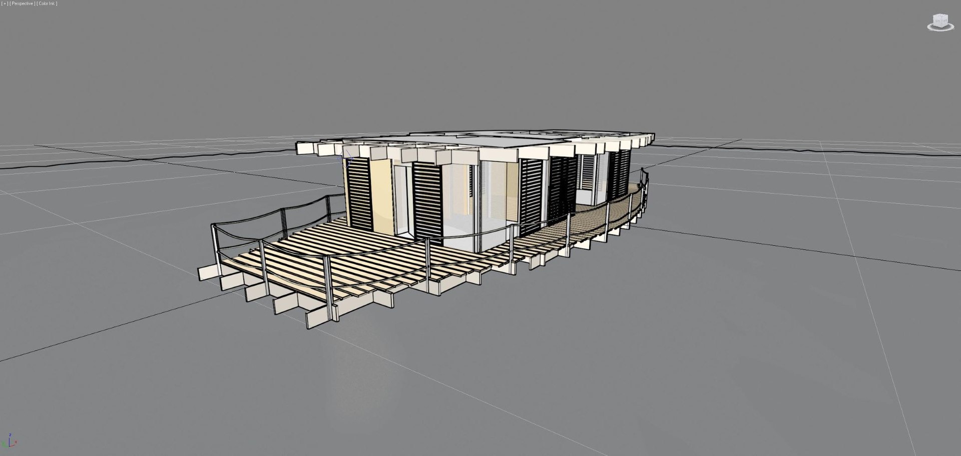 HouseBoat 3D Model - TurboSquid 2025548