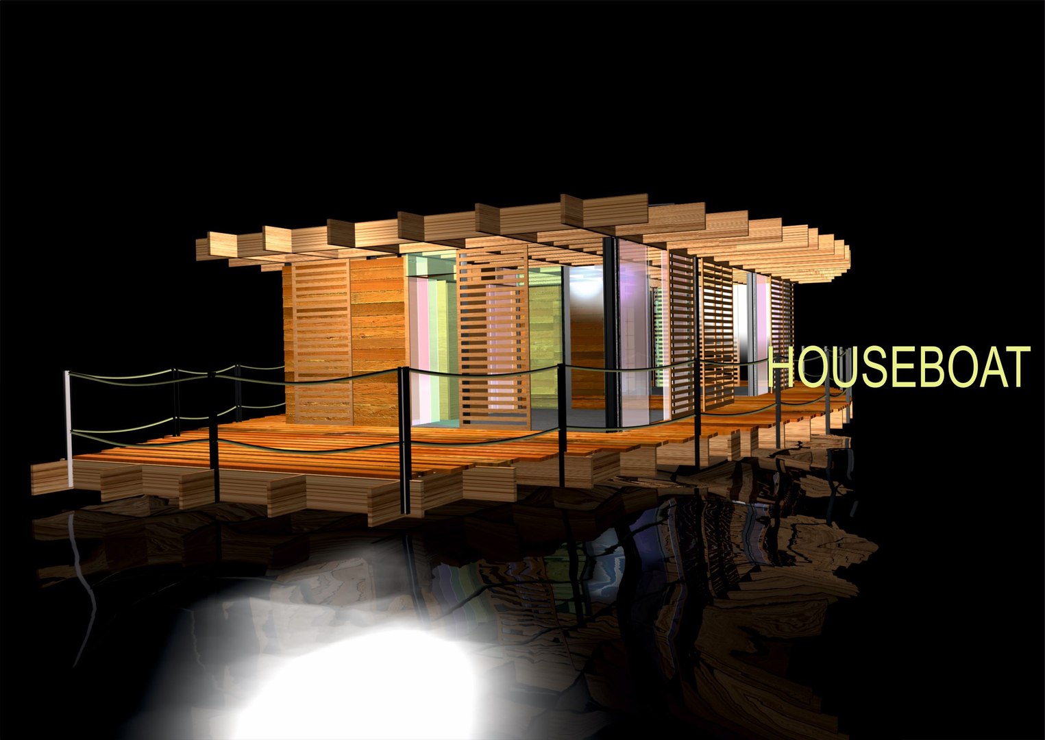 HouseBoat 3D Model - TurboSquid 2025548