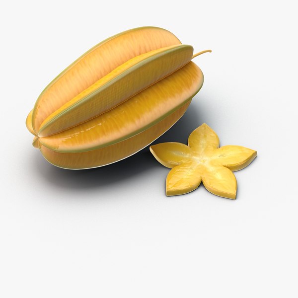 star fruit 3d model
