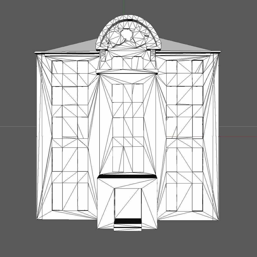 Old Office Building 1 3d 3ds