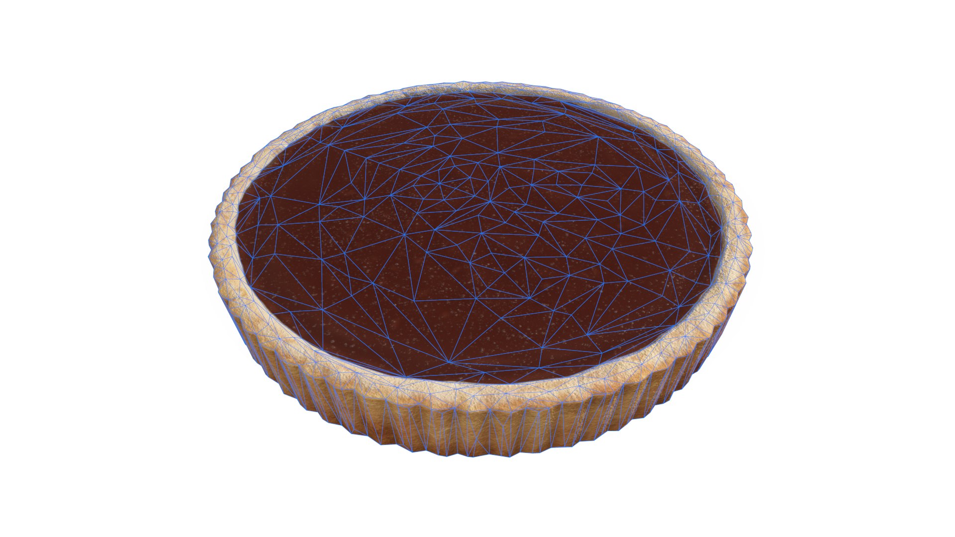 ChocolatePie 3D Model - TurboSquid 2080841