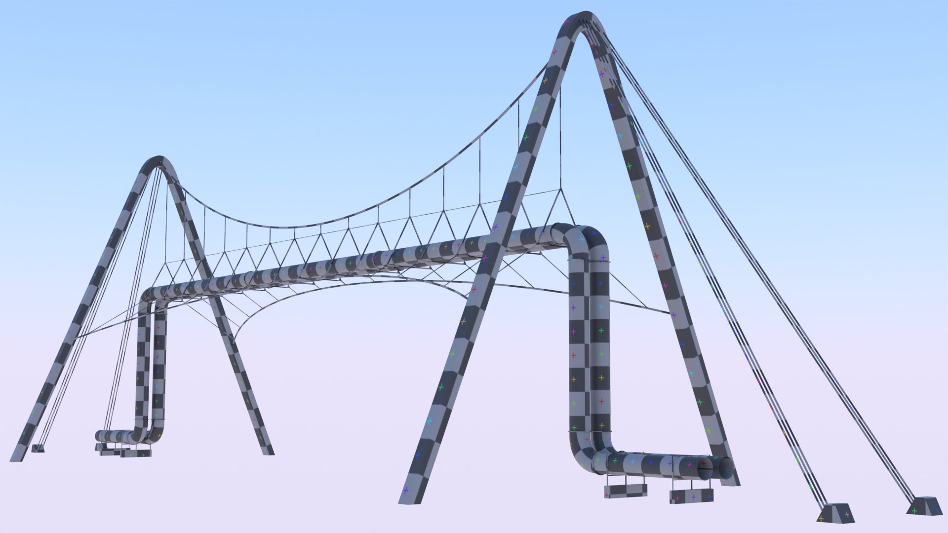 3D Pipeline Bridges Collection - TurboSquid 2252868