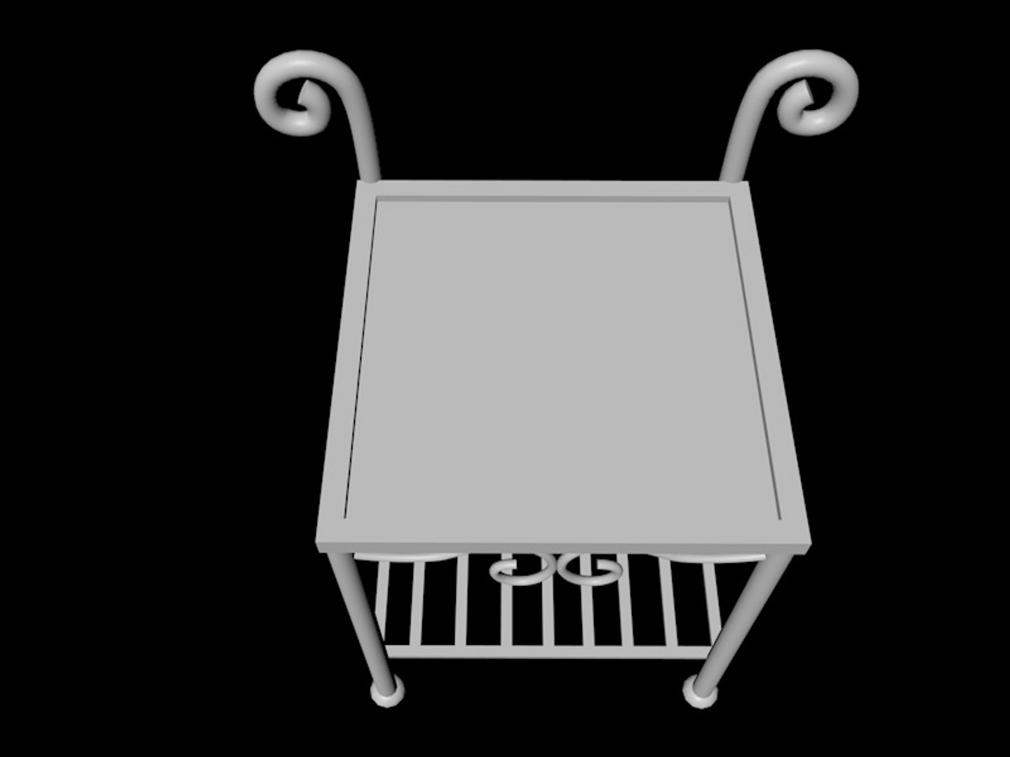 table wrought iron max