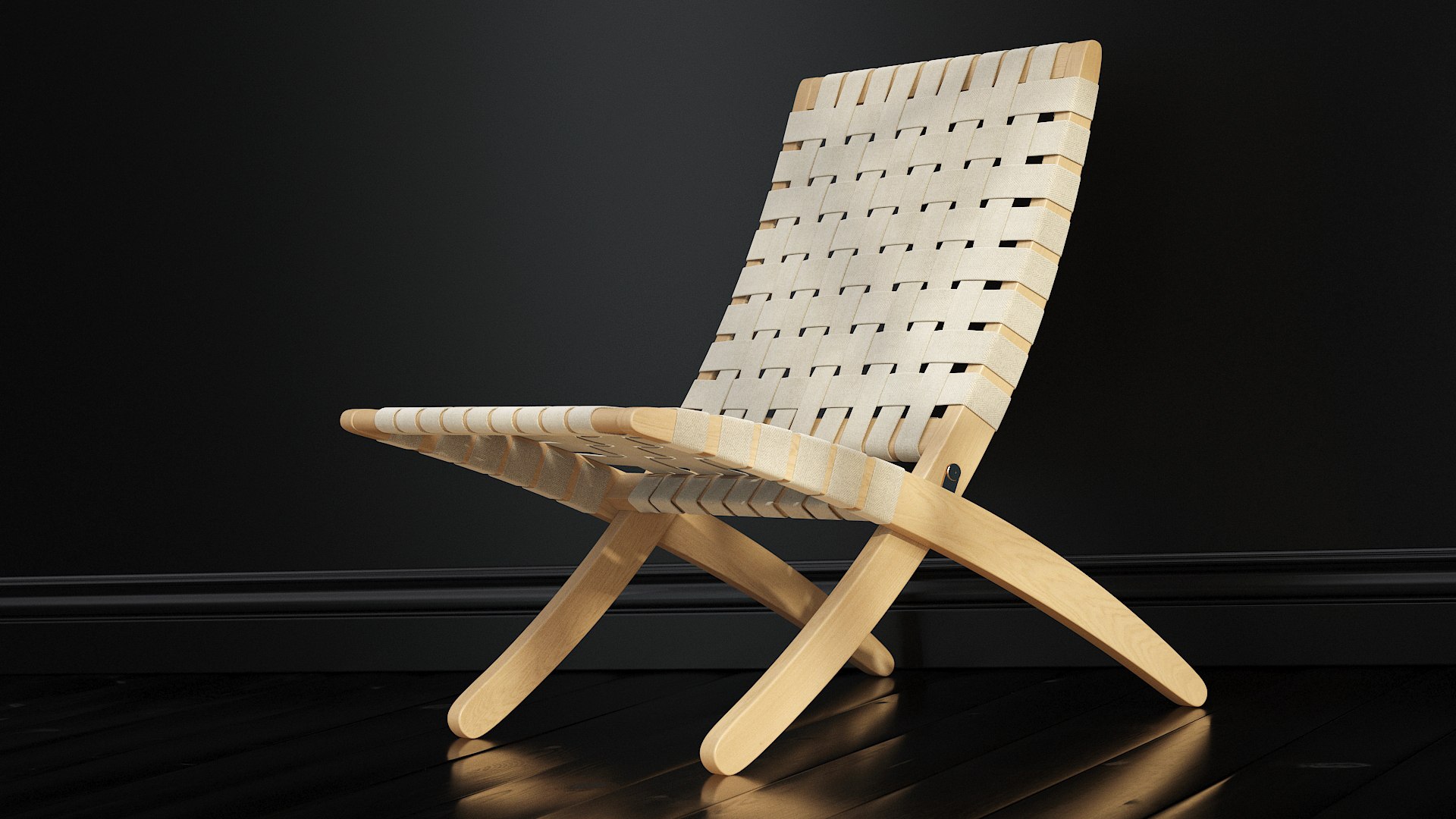 3D MG501 Cuba Lounge Chair Model - TurboSquid 1955704