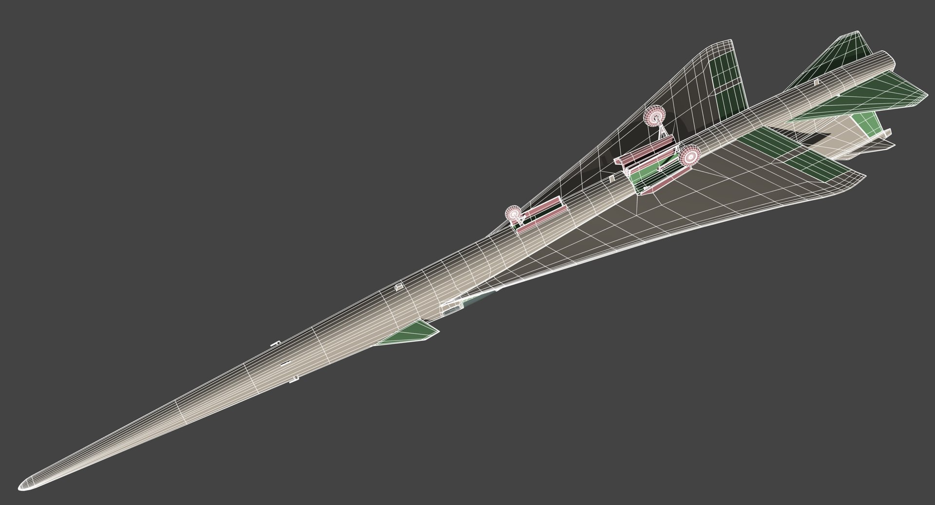 Quesst nasa x59 3D model - TurboSquid 1506483