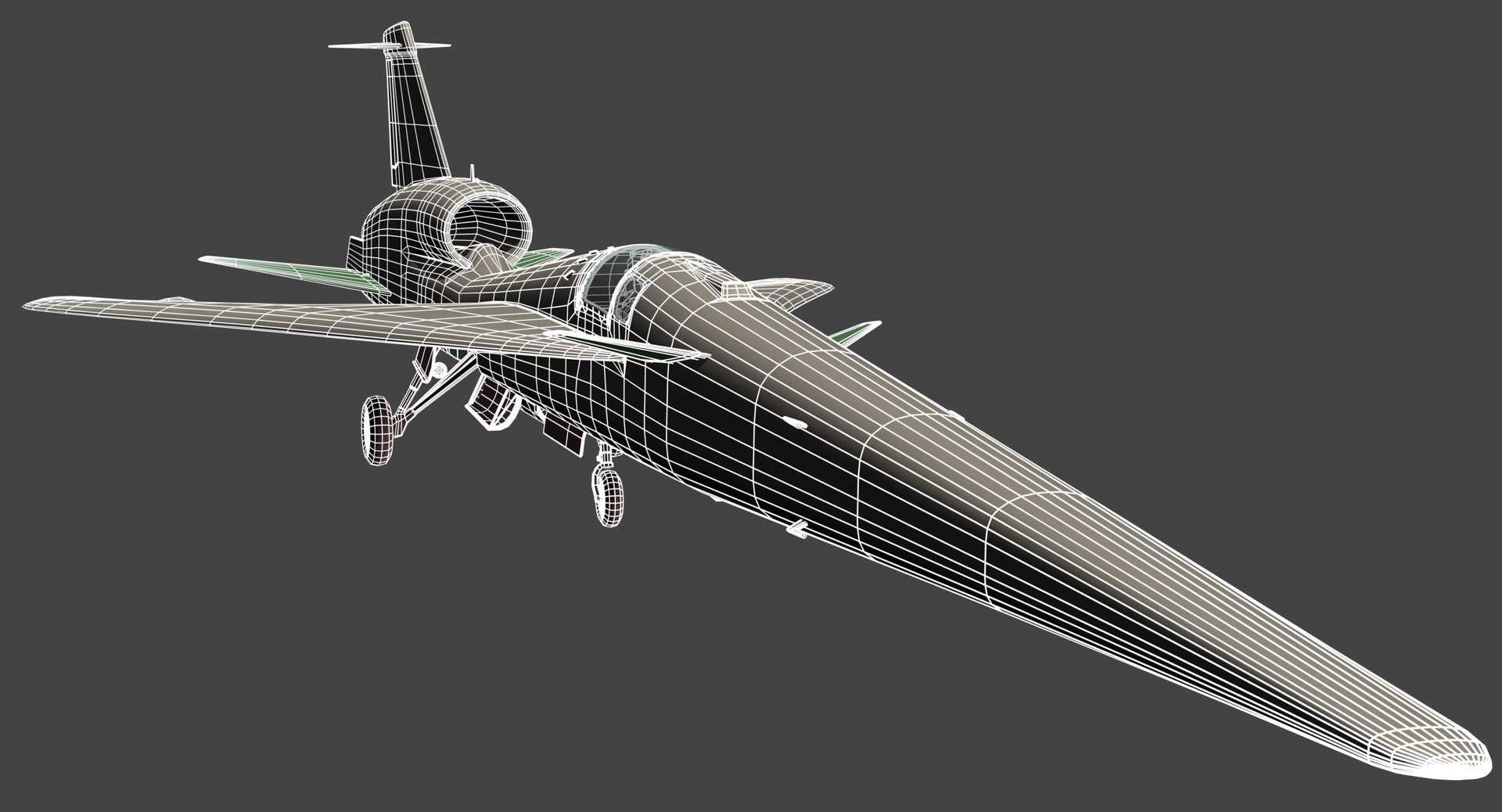 Quesst nasa x59 3D model - TurboSquid 1506483