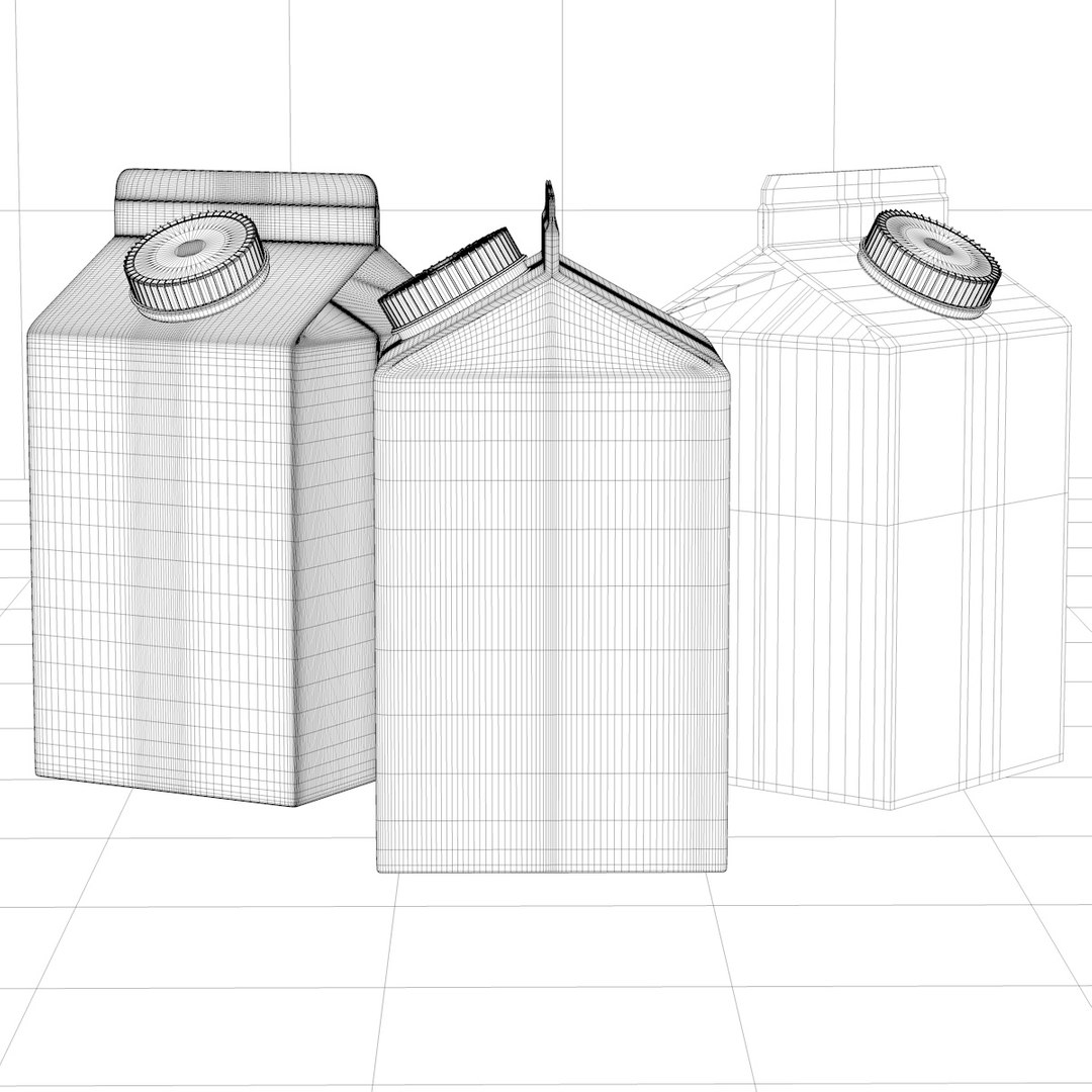 Milk Carton 3d 3ds