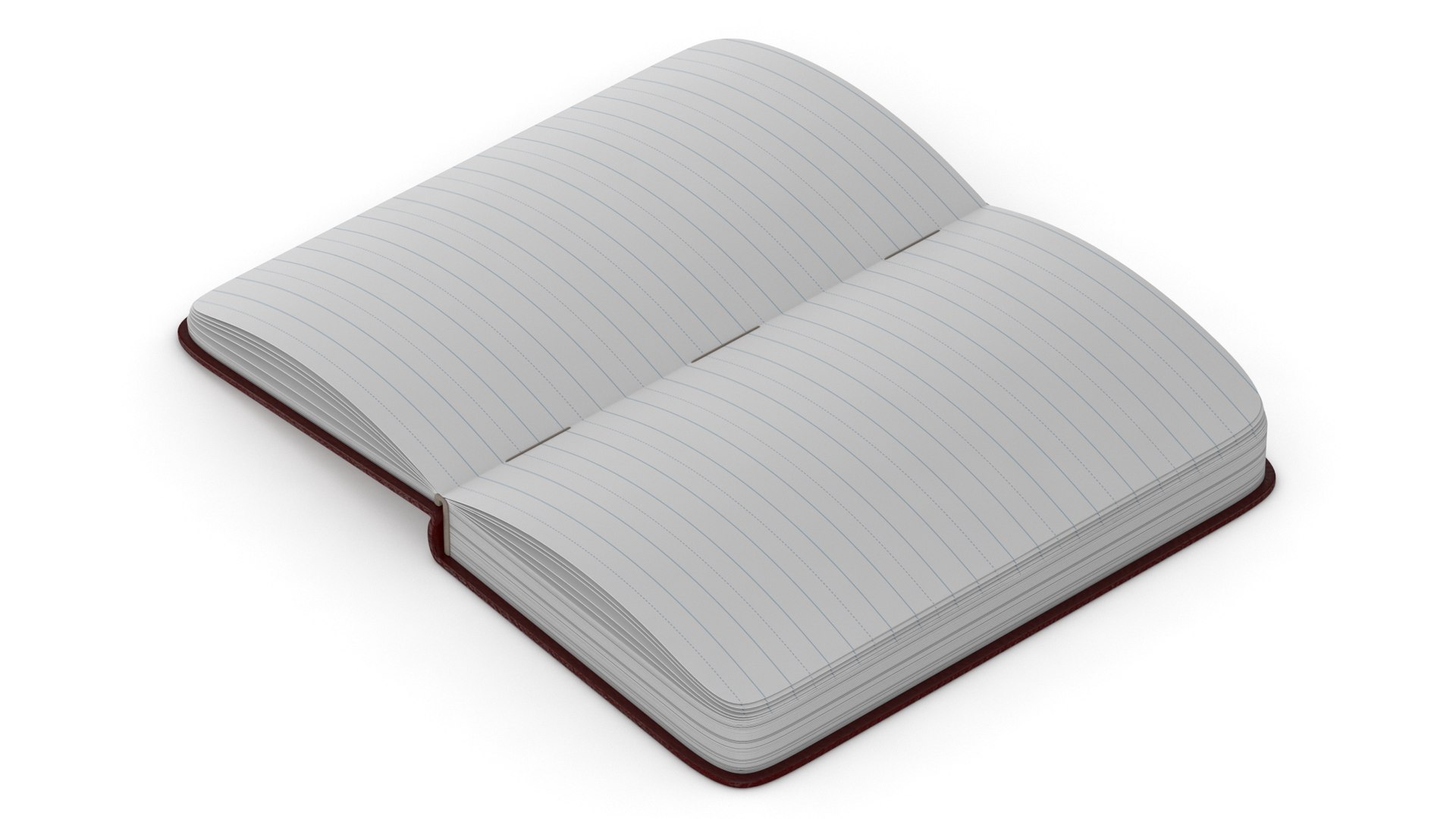 Open Note Realistic 3D Model - TurboSquid 1555701