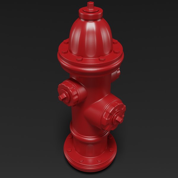 modelo 3d Fire Hydrant - TurboSquid 2089055