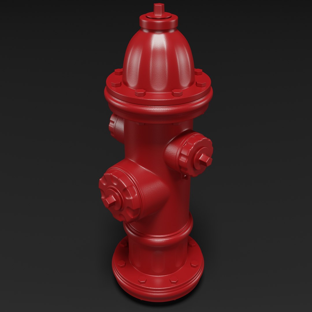 3D Fire Hydrant - TurboSquid 2089055