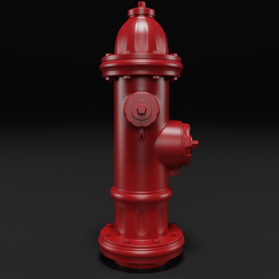 3D Fire Hydrant - TurboSquid 2089055