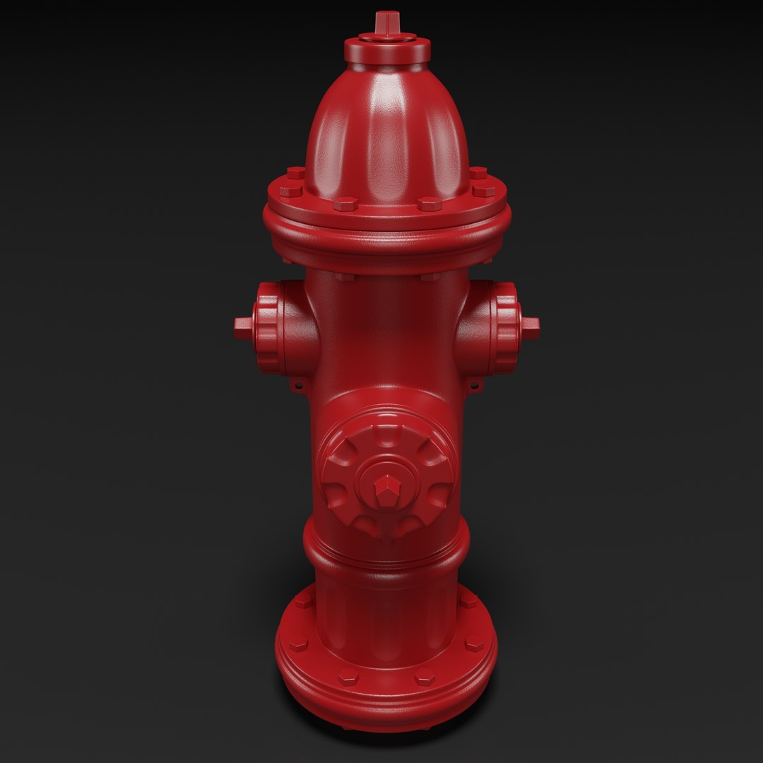 3D Fire Hydrant - TurboSquid 2089055