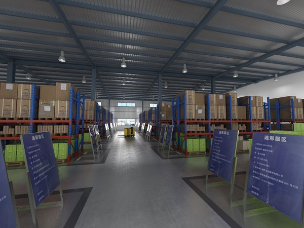 Warehouse model - TurboSquid 1867968